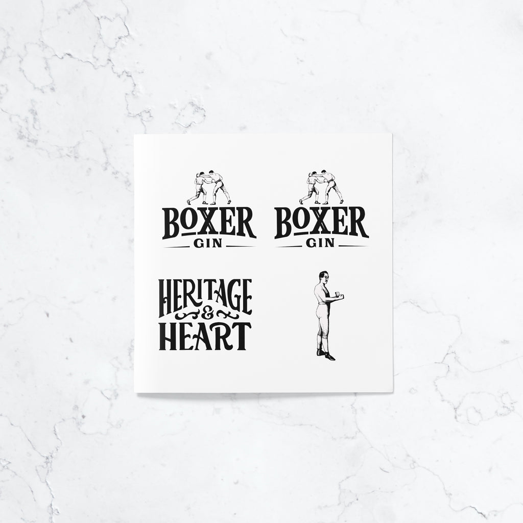 Boxer Gin Temporary Tattoo – The Sustainable Spirit Co