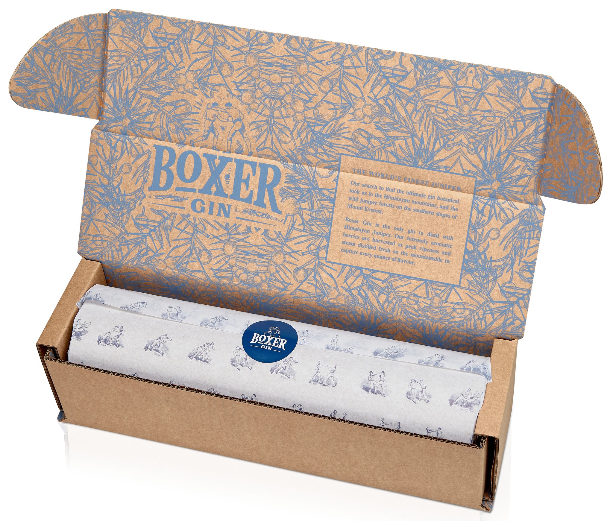 Boxer Gin - 70cl Bottle (Gift Wrapped) – The Sustainable Spirit Co