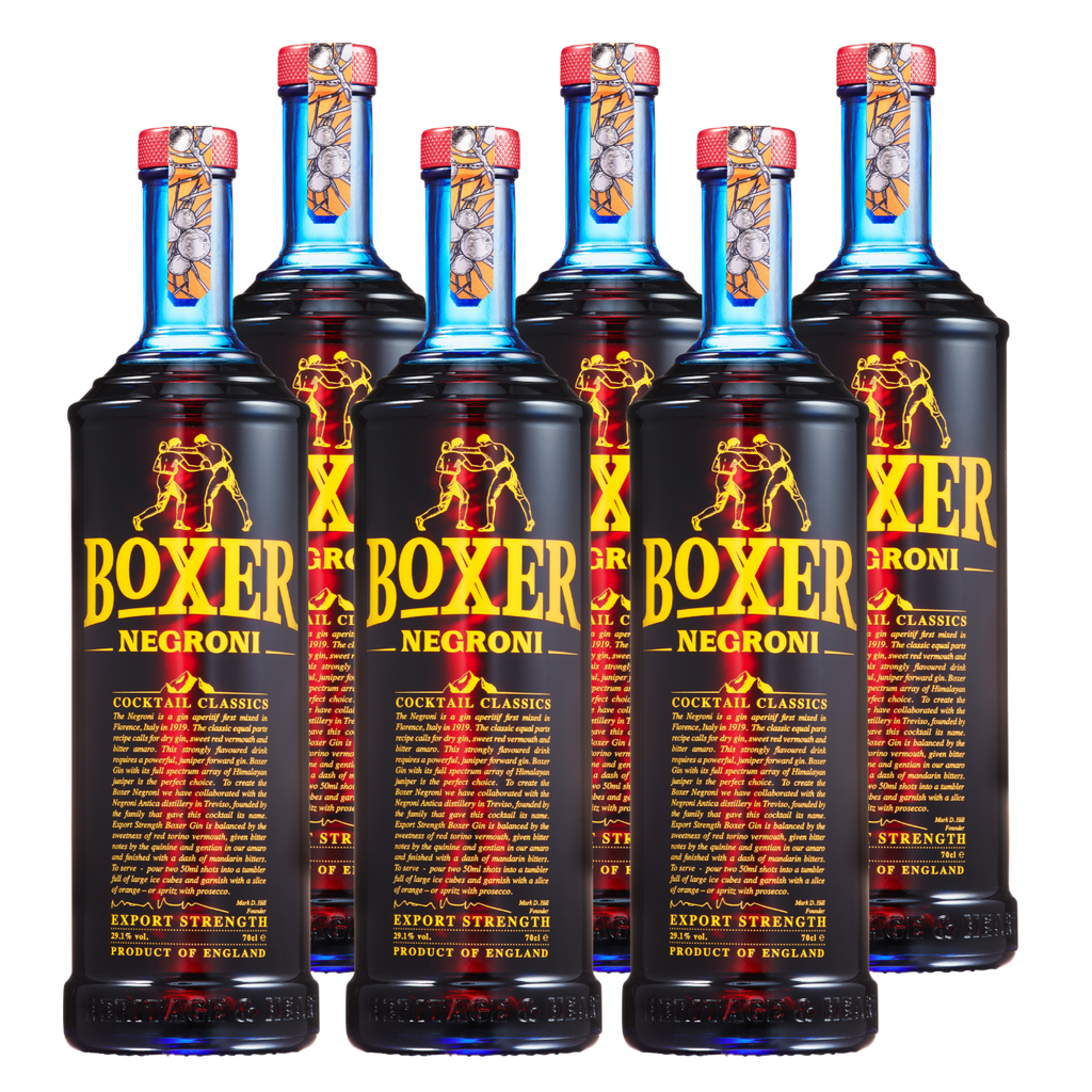 Boxer Negroni - CASE 6x70cl Bottle – The Sustainable Spirit Co