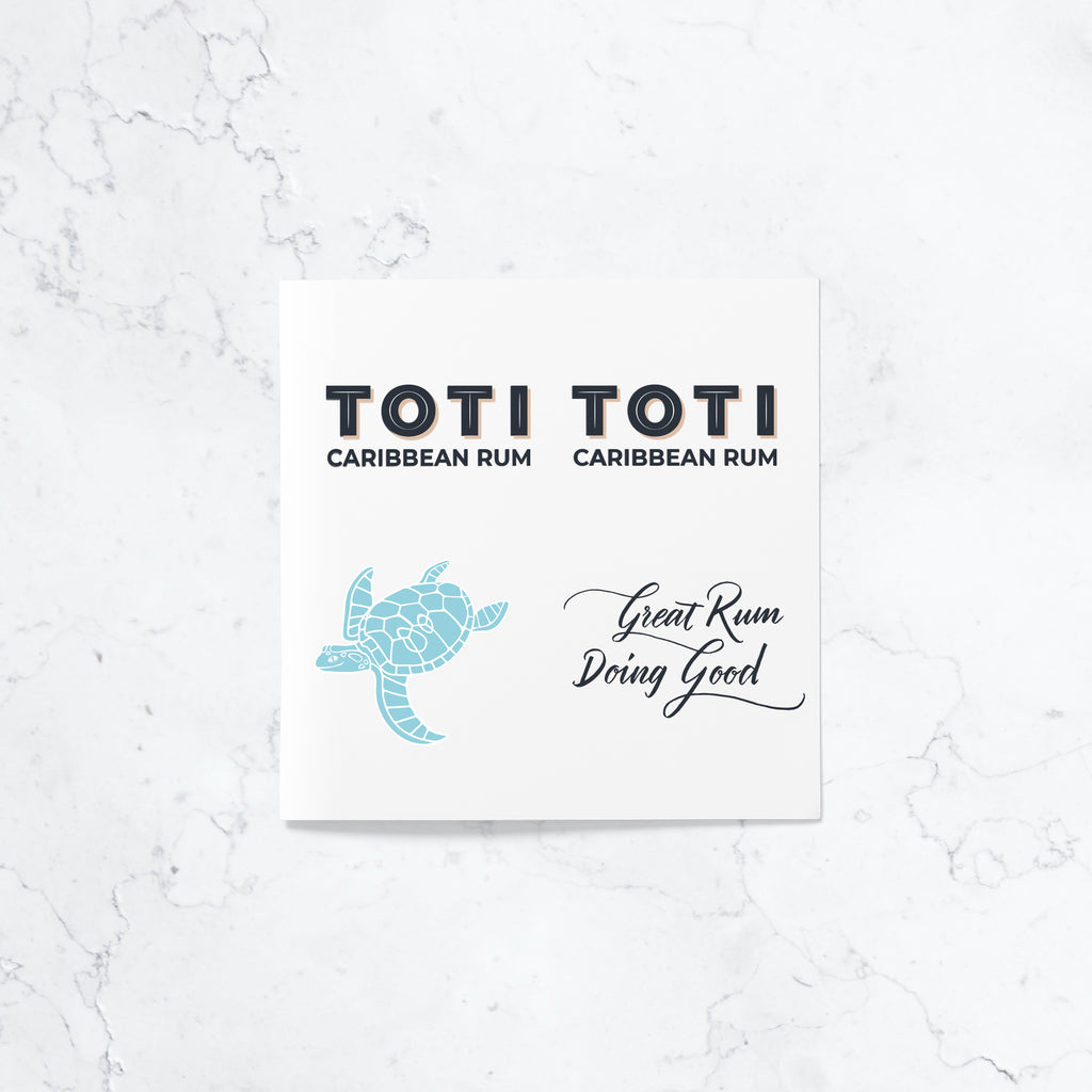 Toti Rum Temporary Tattoo – The Sustainable Spirit Co